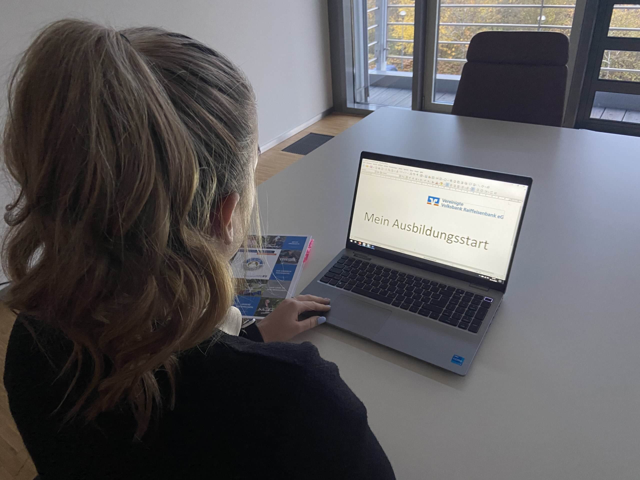 Meine ersten Wochen.. - Azubi-Blog - Vereinigte Volksbank Raiffeisenbank